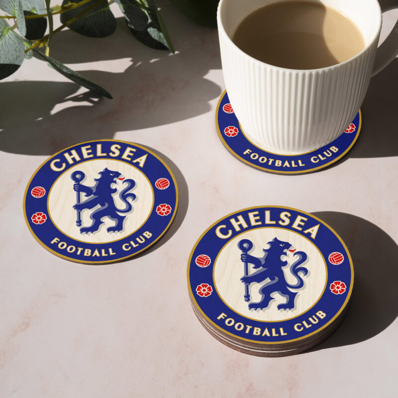 Chelsea Wooden Coaster | 4x4 Inch - Sblossom